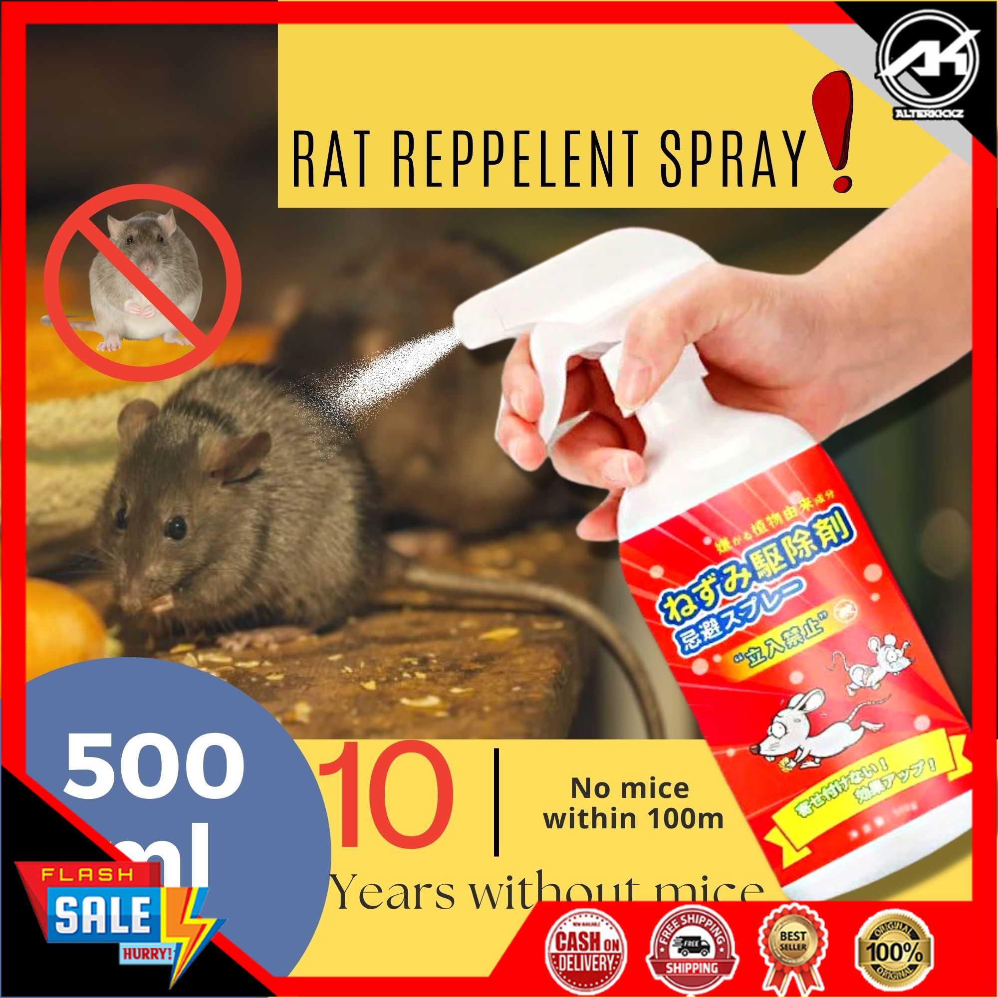 BEST SELLING JAPAN NATURAL ORIGINAL AFFORDABLE QUALITY RAT SPRAY ...