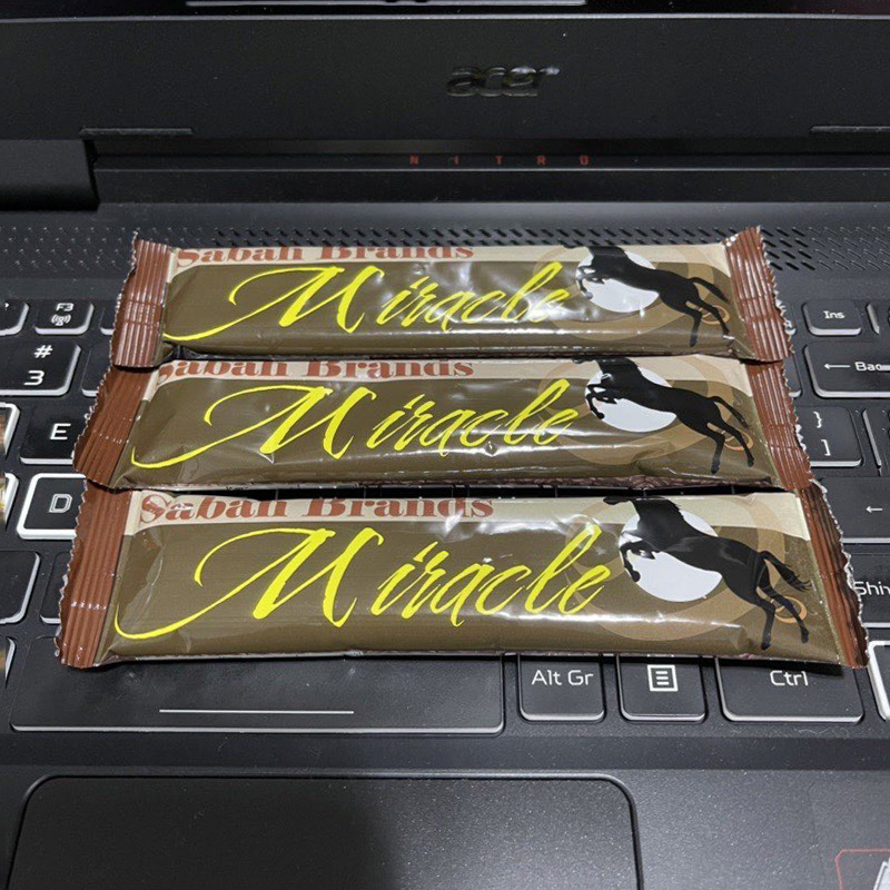 MIRACLE ENERGY COFFEE SABAH BRANDS 3 SACHETS BY ...