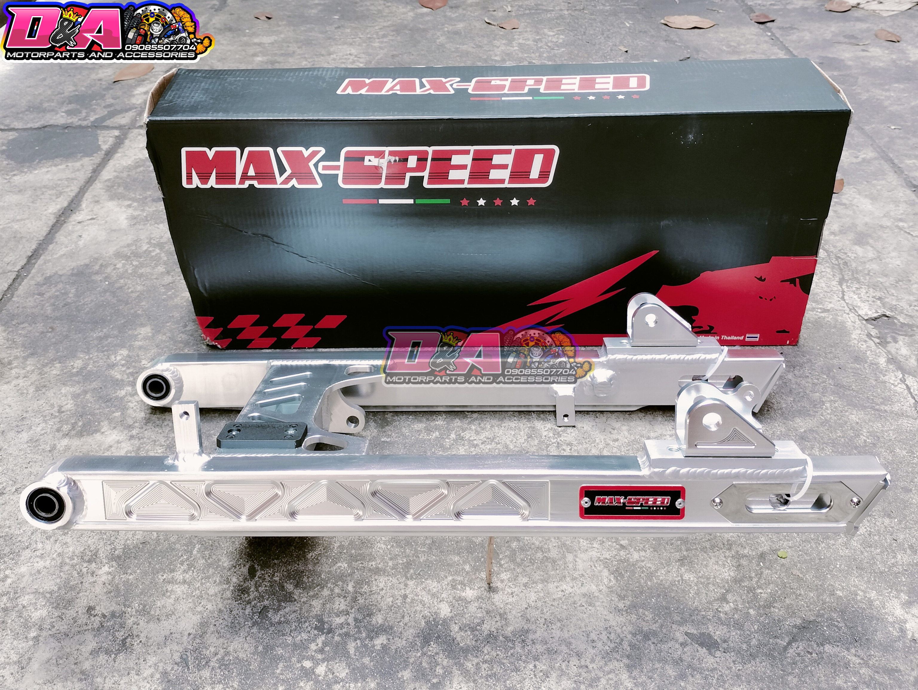 Max Speed Swing Arm CNC CUT TRIANGLE PROTOTYPE +2 WITH FOR WAVE / XRM ...