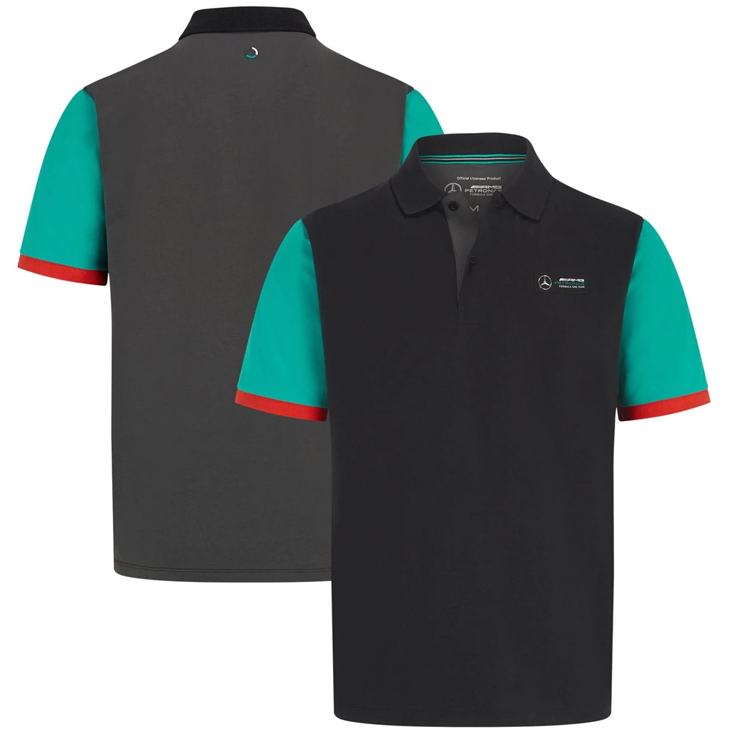 Benz Mercedes AMG Petronas F1 2023 Team Polo Formula One Racing Fans ...