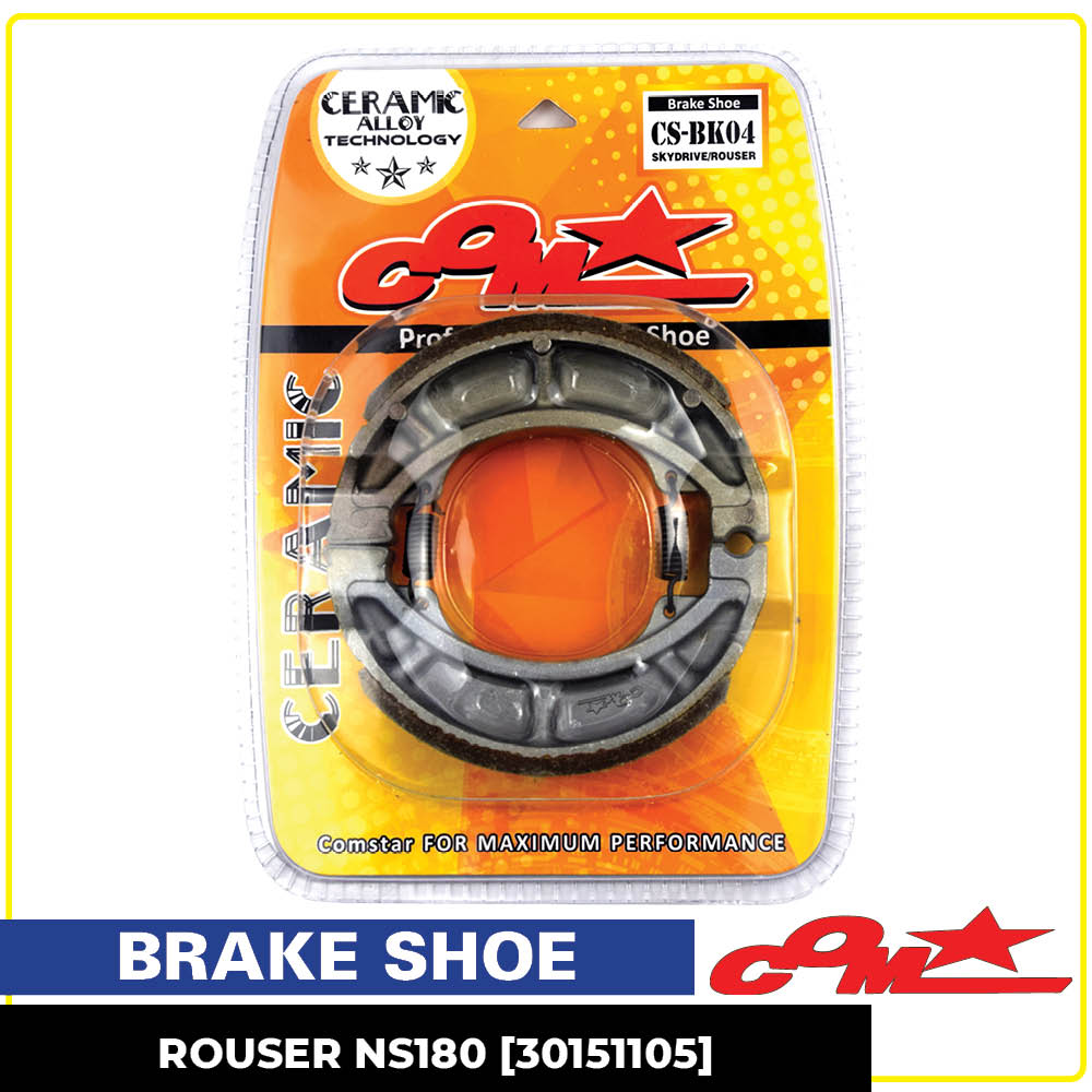 COMSTAR SUZUKI RAIDER-J 115 FI Rear Ceramic Motorcycle Brake Shoe ...