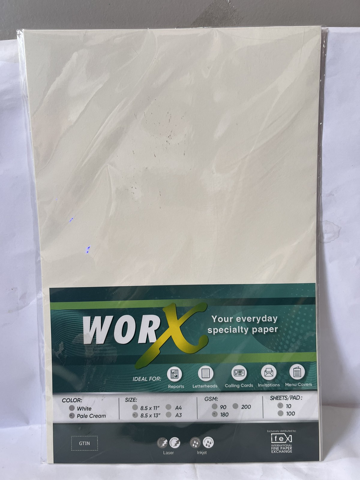 Worx vellum board 10sheet per pack | Lazada PH