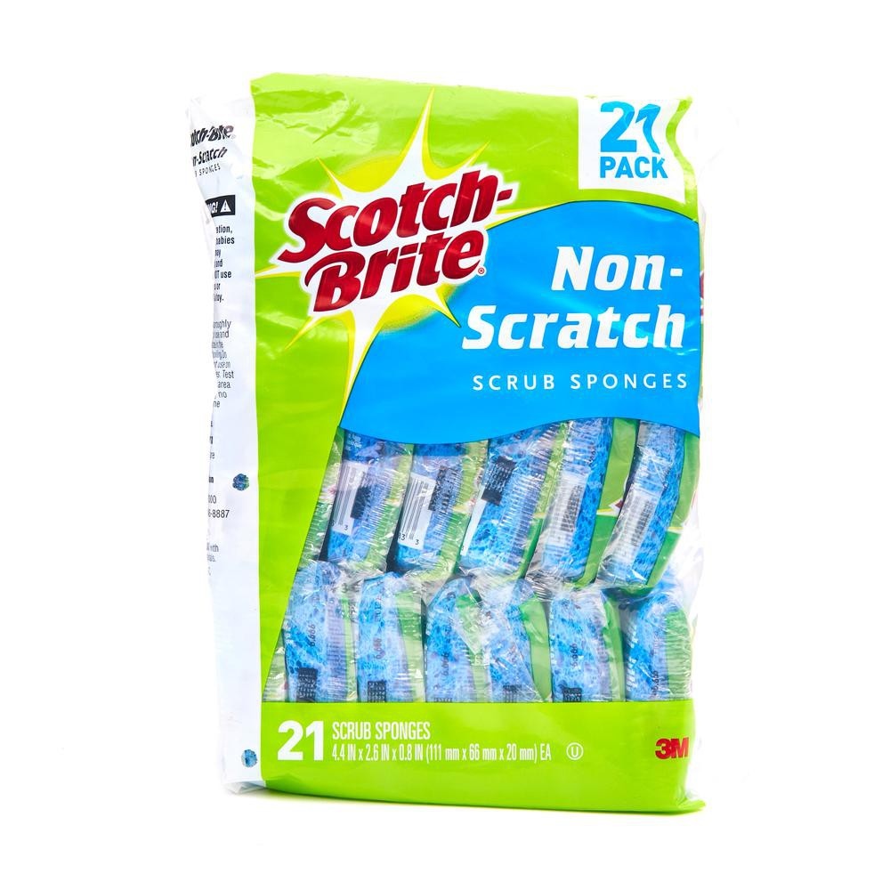 Buy now┇ Scotch-Brite Non-Scratch Scrub Sponge 21pcs or 5pcs | Lazada PH