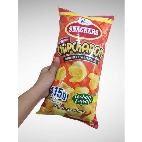 Snackers Nachos (BBQ CHEESE CHIPCHARON FLAVOR) | Lazada PH