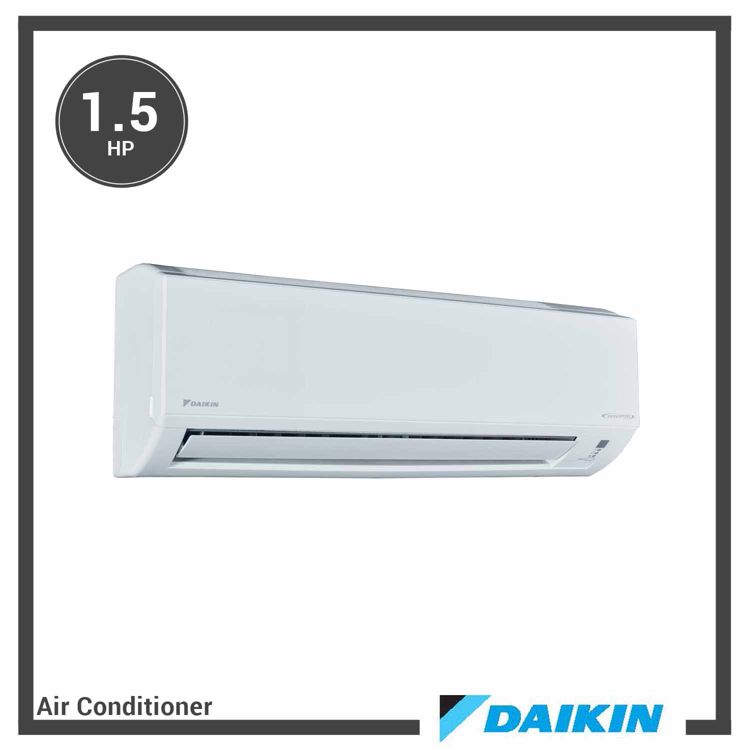 Daikin Inverter Aircon 1.5 Hp Split Type Air Conditioner FTKQ35AXVL ...