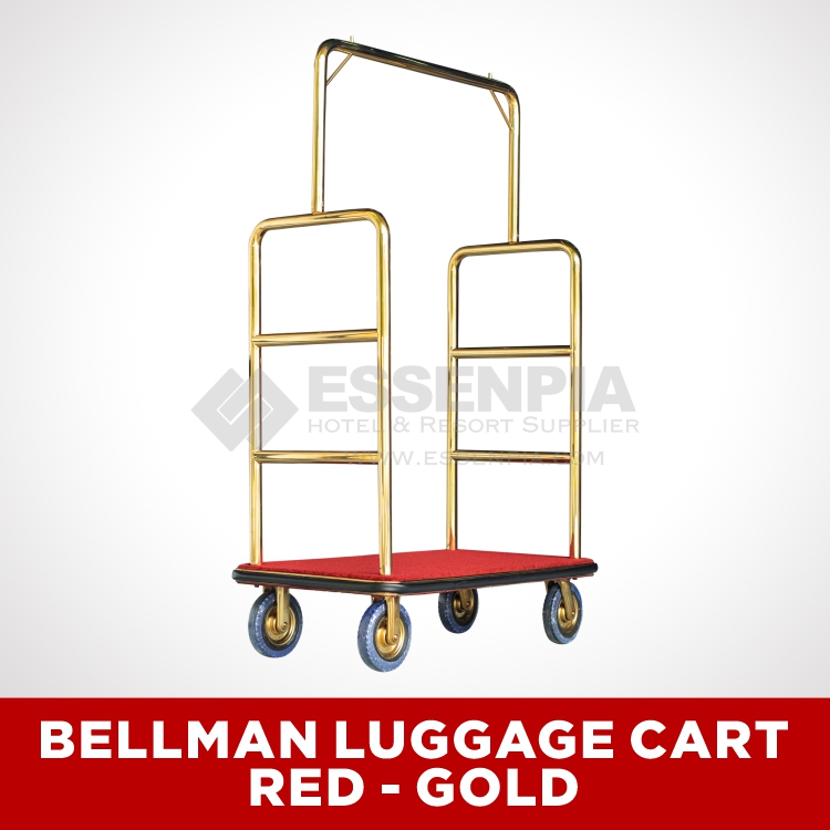HOTEL BELLMAN CART HOTEL LUGGAGE CART QUALITY BELLMAN TROLLEY XL-5A ...