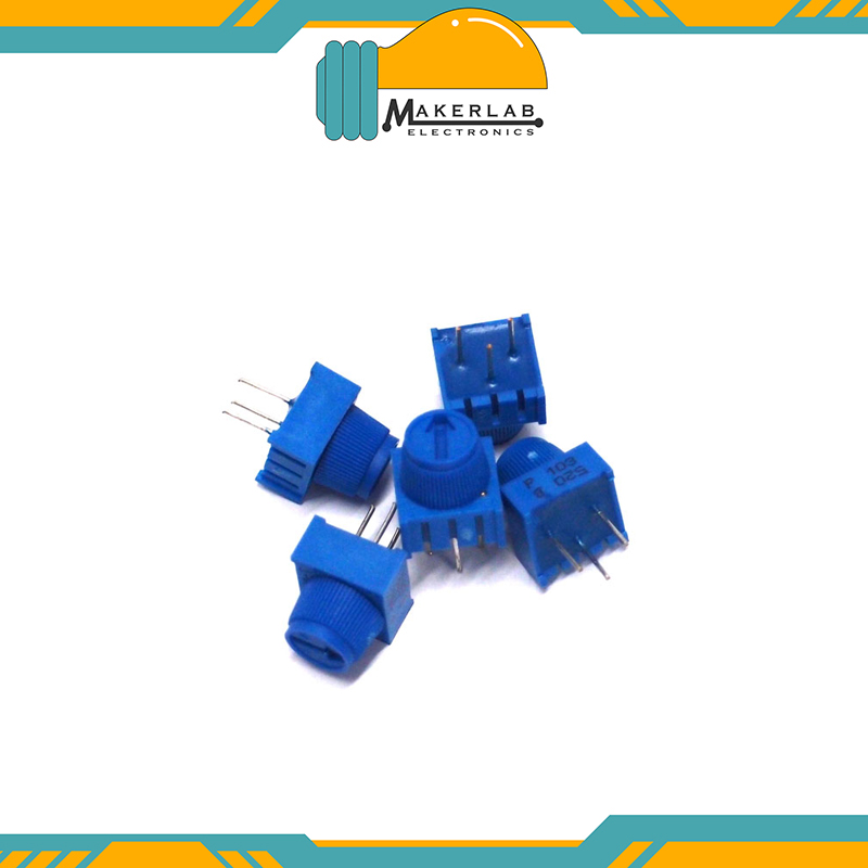 5 PCS B10k Rotary Knob type / 10k Ohm Precision Potentiometer | Lazada PH