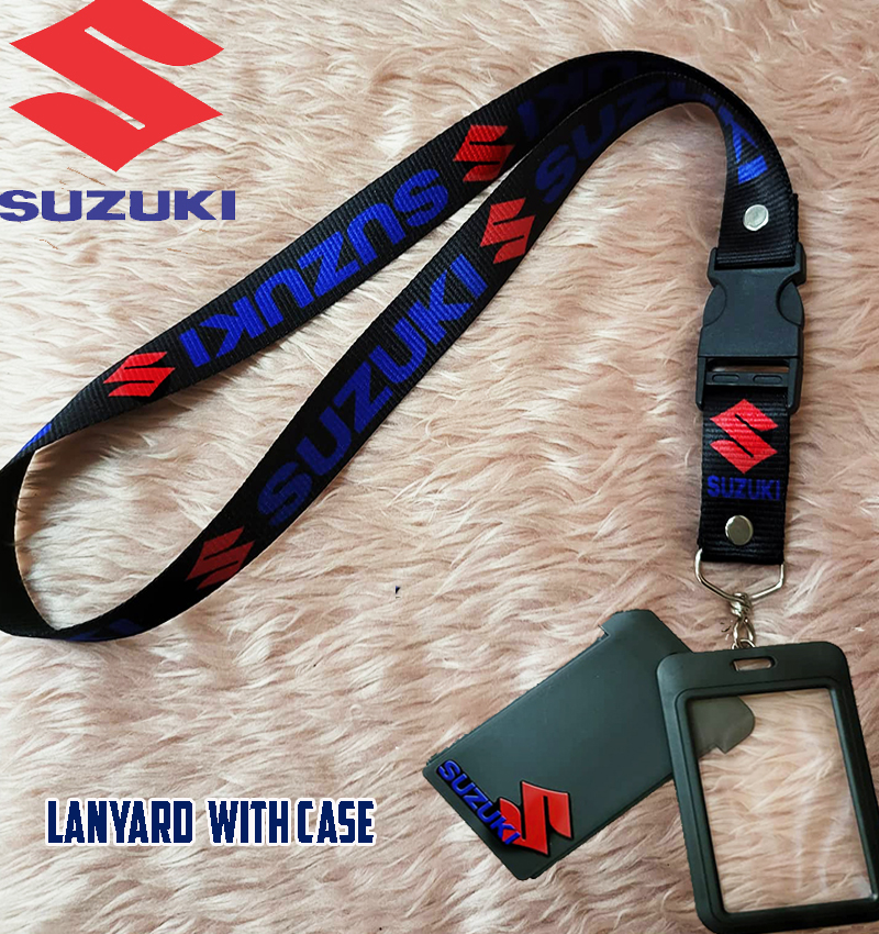 New Suzuki ID Lace/ Lanyard ID Sling/ ID Holder | Lazada PH