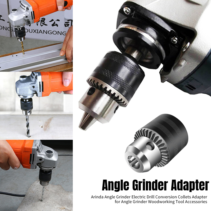 Angle Grinder Electric Drill Conversion Collets Adapter for Angle ...