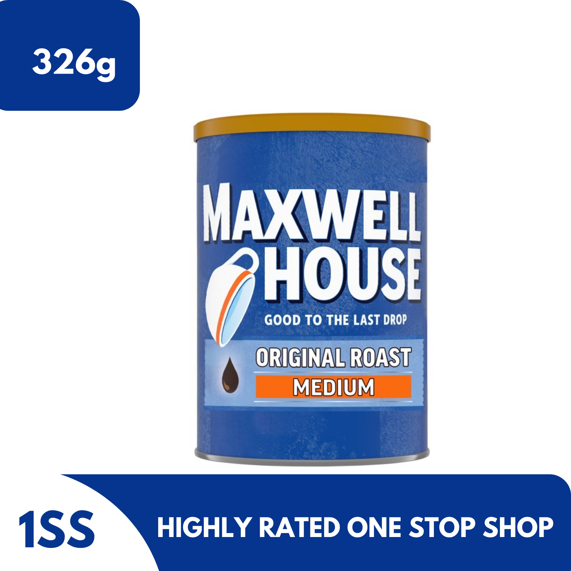 Maxwell House Original Roast Medium Ground Coffee, 326g | Lazada PH