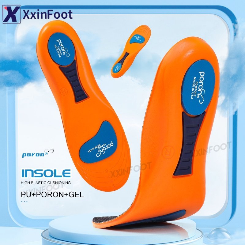 1Pair Orthopedic Gel Insoles arch support Insoles Heel Pain Relief ...