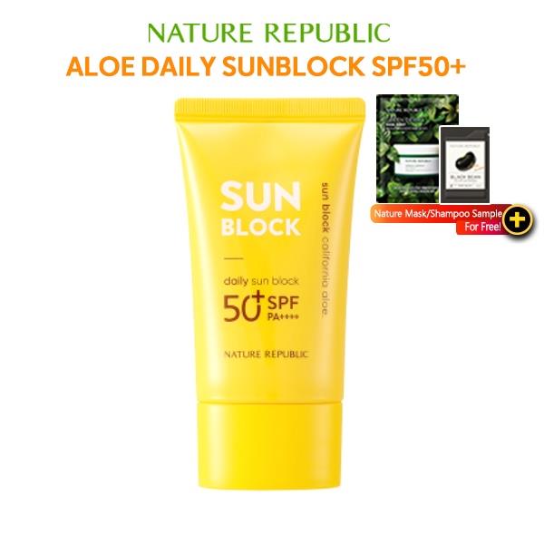 The new 2022 Nature Republic California Aloe Fresh Powdery Sun Stick ...