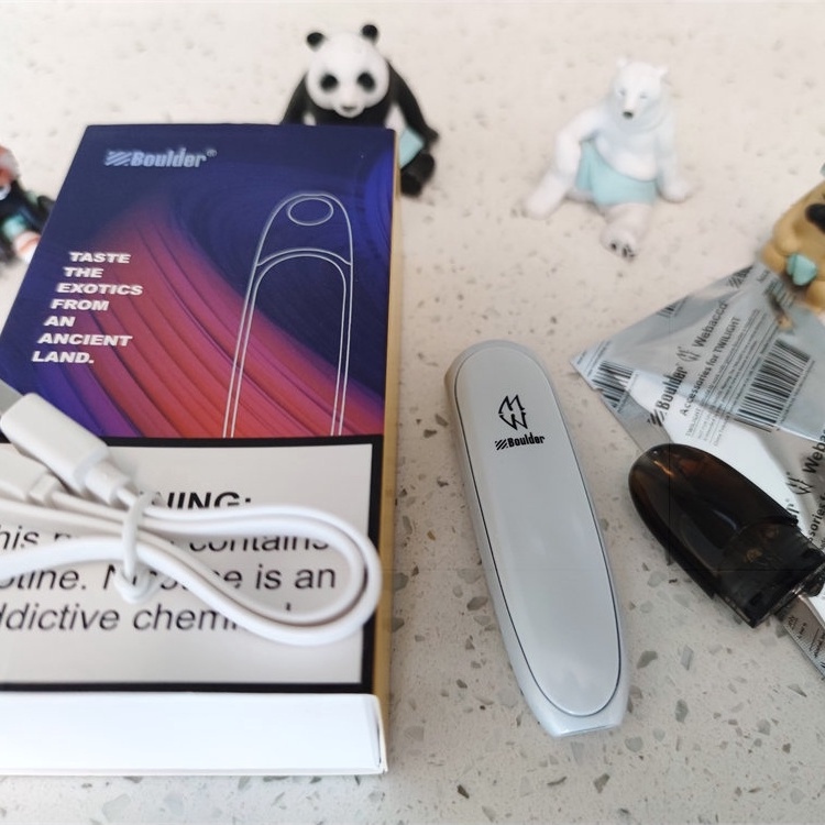 【Hot sale】 Boulder Vape Set Vape Device with 1pcs Random Flavor Pod ...
