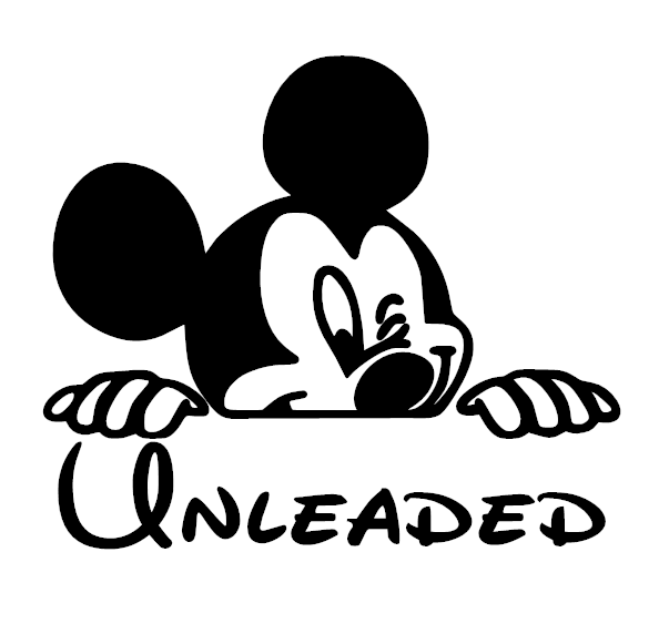 4Shop Mickey Mouse Car Fuel Tank Sticker Decals Waterproof | Lazada PH