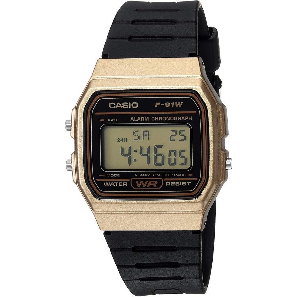 Casio Ultra-thin F91w Sports Unisex Electronic Watch Multifunctional ...