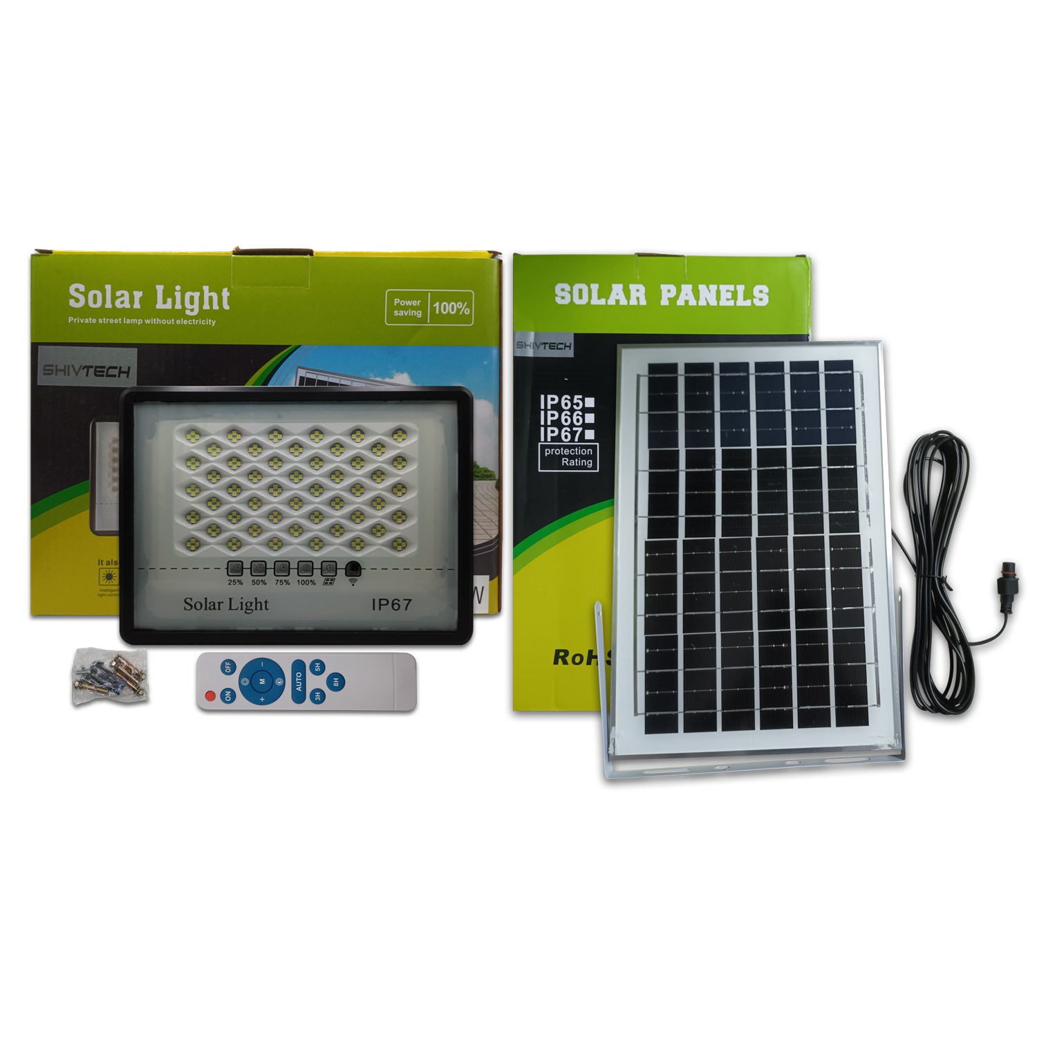 Shivtech Solar Light Private Street Lamp w/out Electricity 300W | Lazada PH