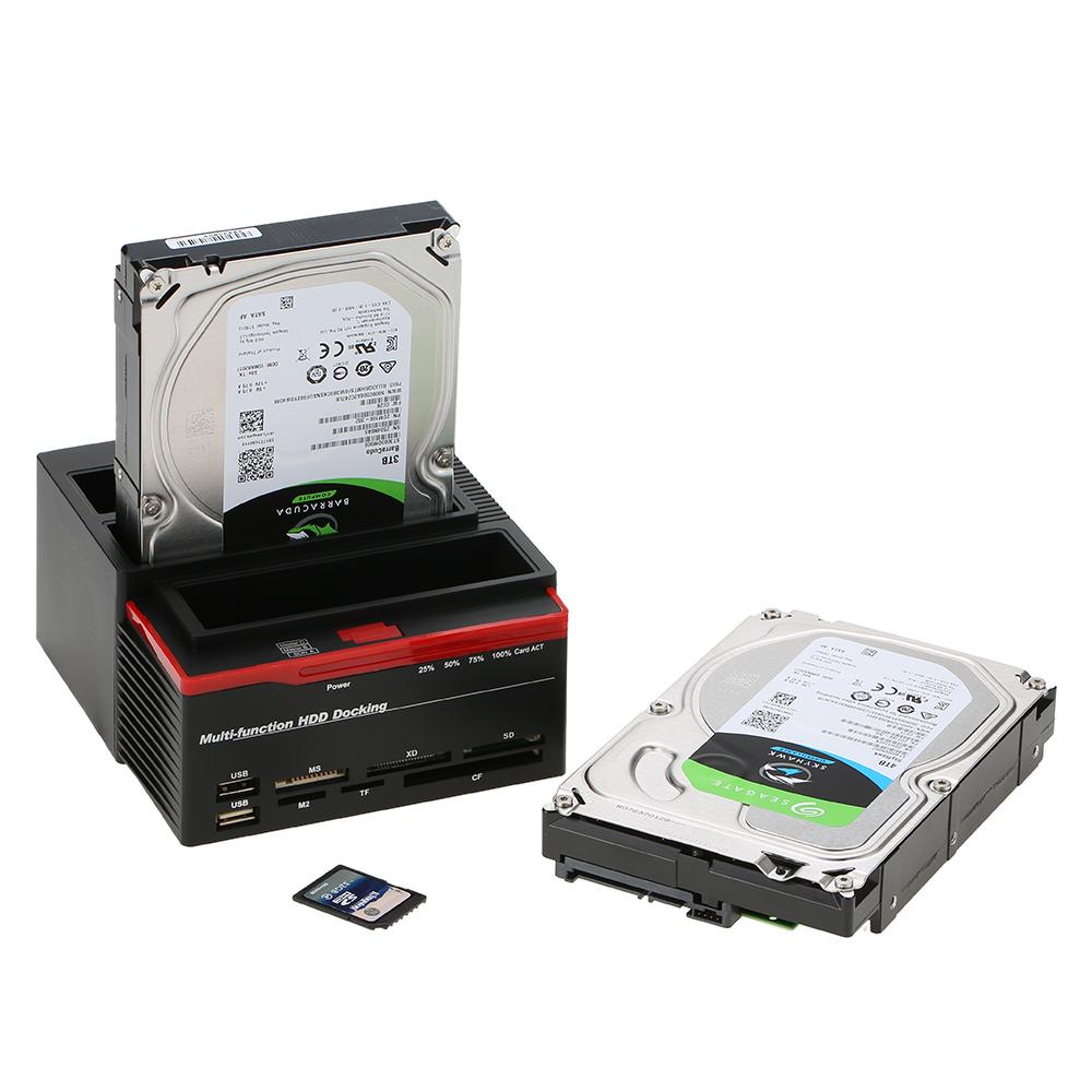 Multifunctional 2.5"/ 3.5" USB 3.0 to 2 SATA Ports 1 IDE Port External ...