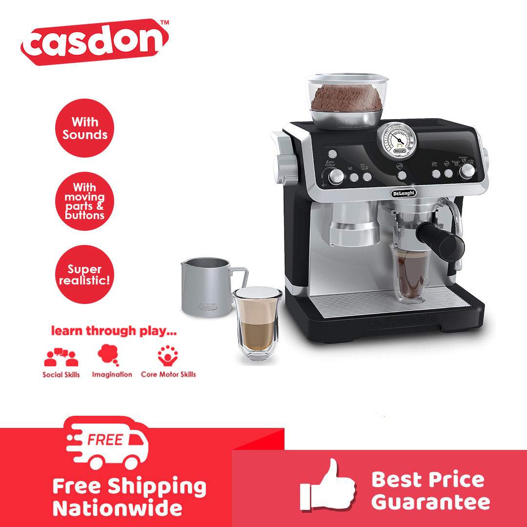 Casdon Toys DeLonghi Kids Barista Coffee Machine | Lazada PH