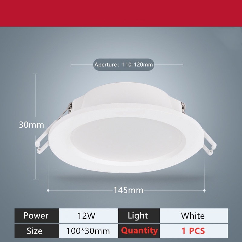 BUY 1 TAKE 1 Ultra Thin LED Ceiling Light Pin Light LED Recessed ...