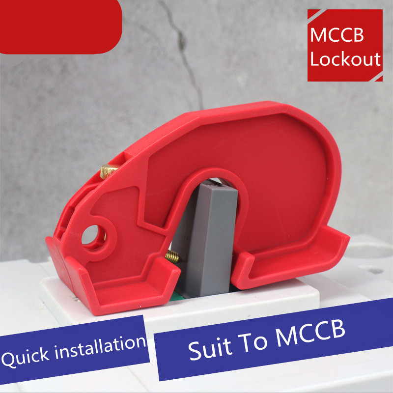 Safety Lockout ABS Big Large Molded Case Circuit Breaker MCB MCCB Lock ...