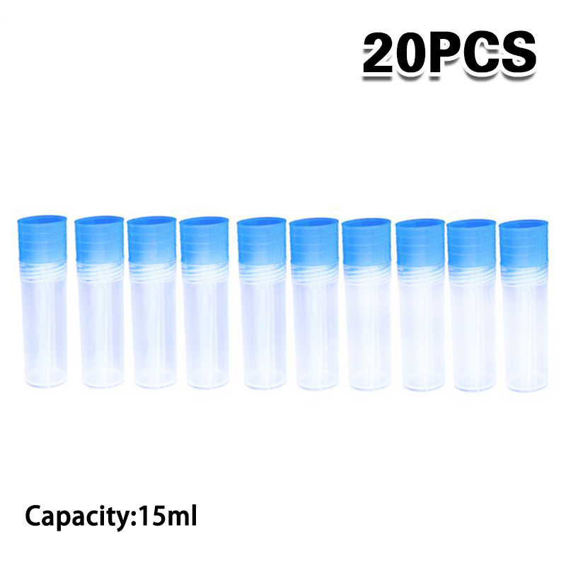 15 ml Screw Waste Specimen Bottle 20 pcs Containers Fecal | Lazada PH
