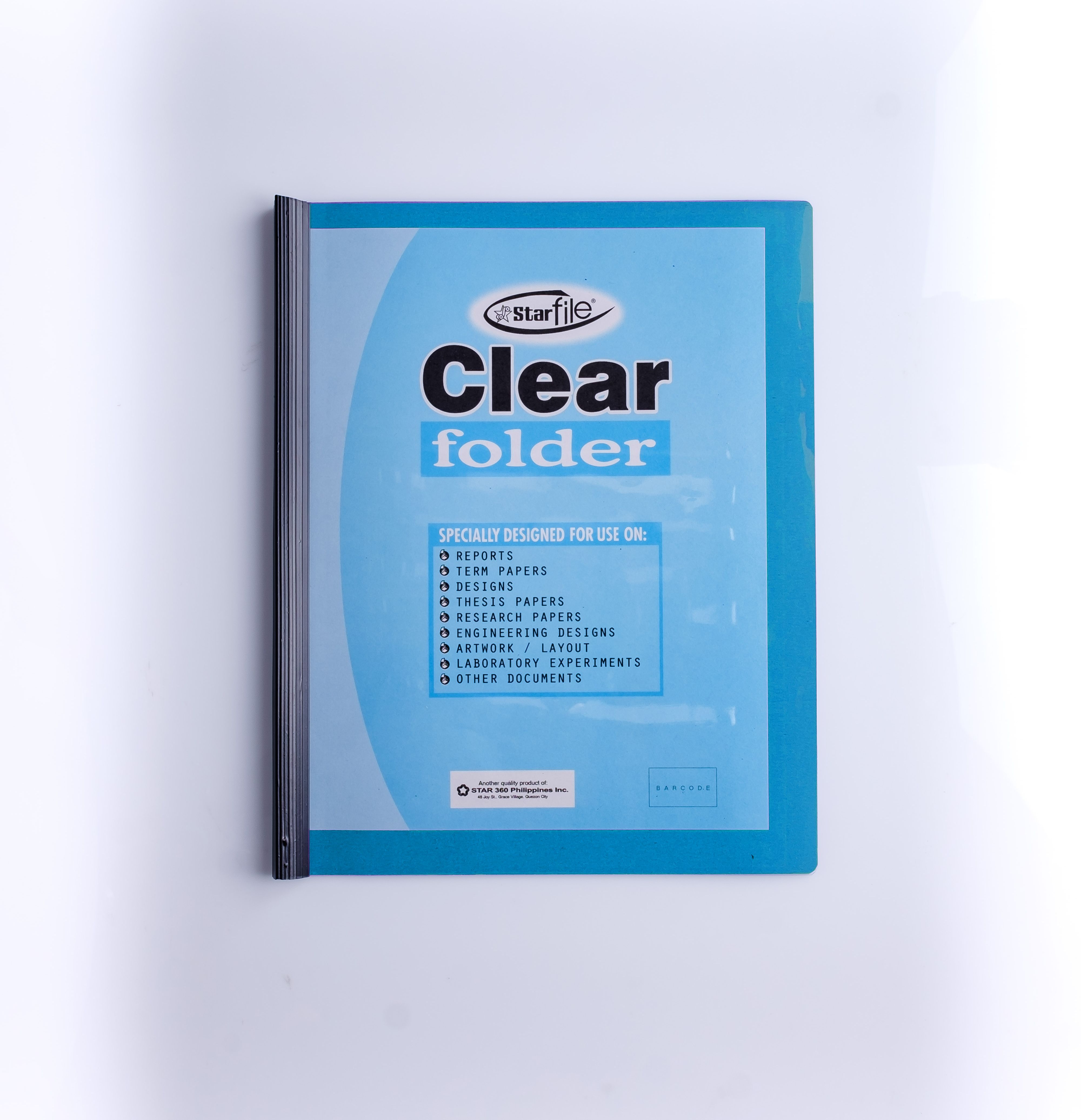 Starfile Clear Short Slide Folder - 15 pieces/pack | Lazada PH