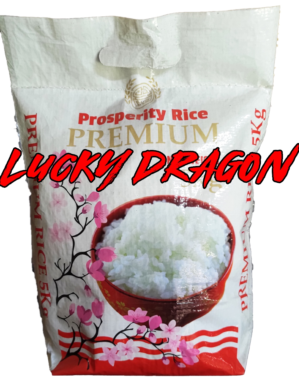 SAKO ONLY!! Prosperity Rice Premium 100pcs for 5Kg 10Kg 25Kg Laminated ...