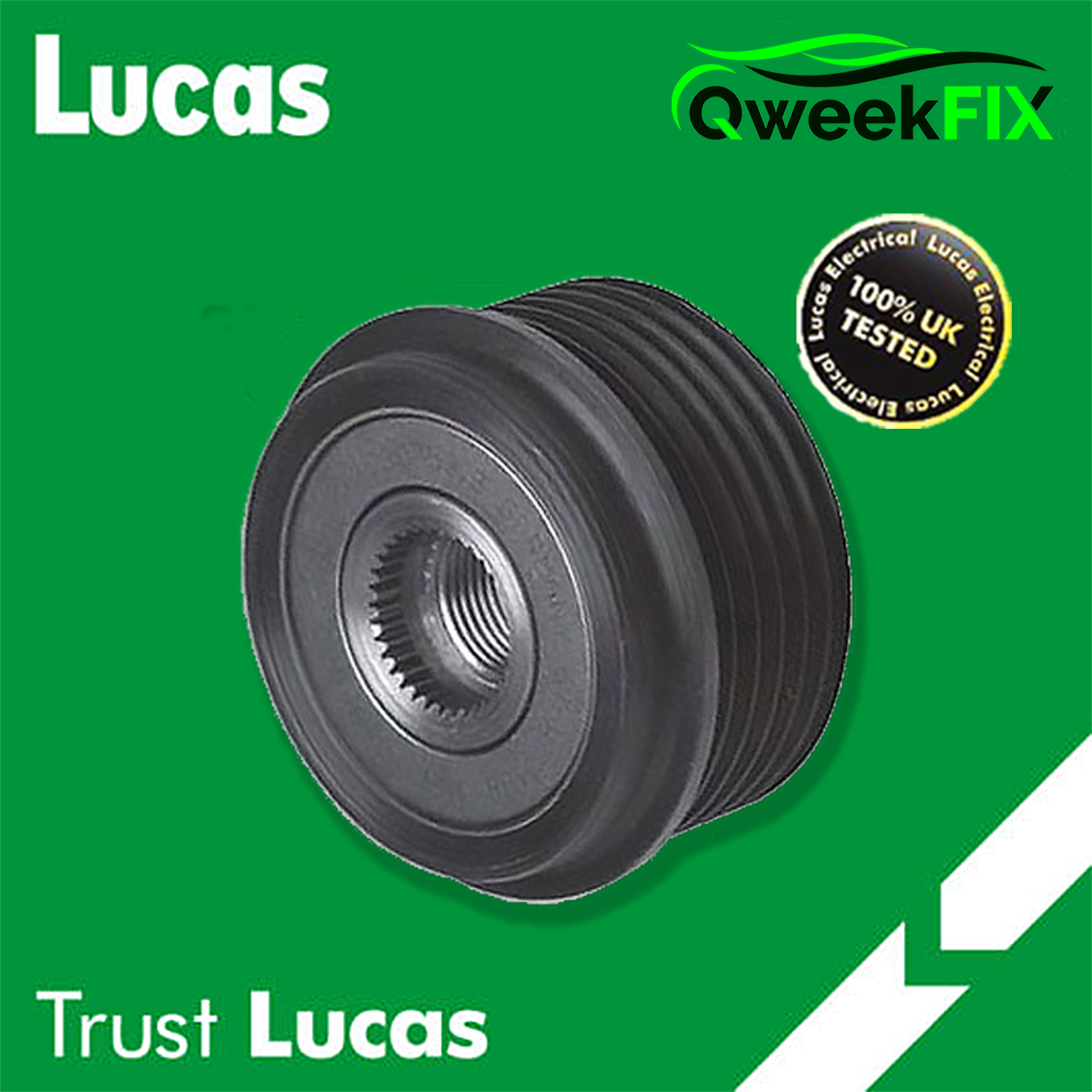 Genuine Lucas Alternator Pulley for Nissan Terra / Navara Calibre NP300 ...