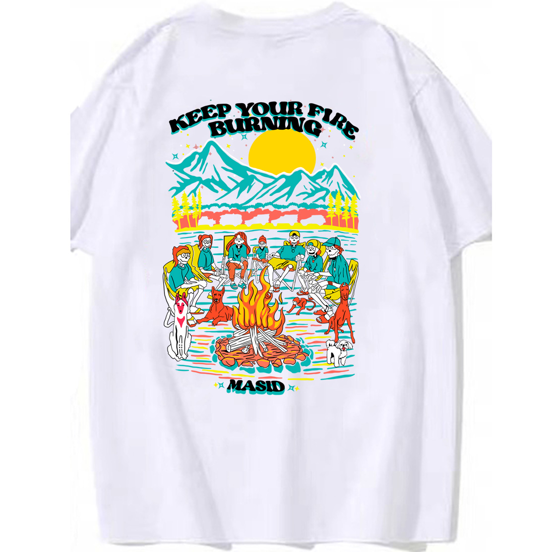 MASID v7 KEEP YOUR FIRE BURNING by Geo Ong T-Shirt Unisex | Lazada PH