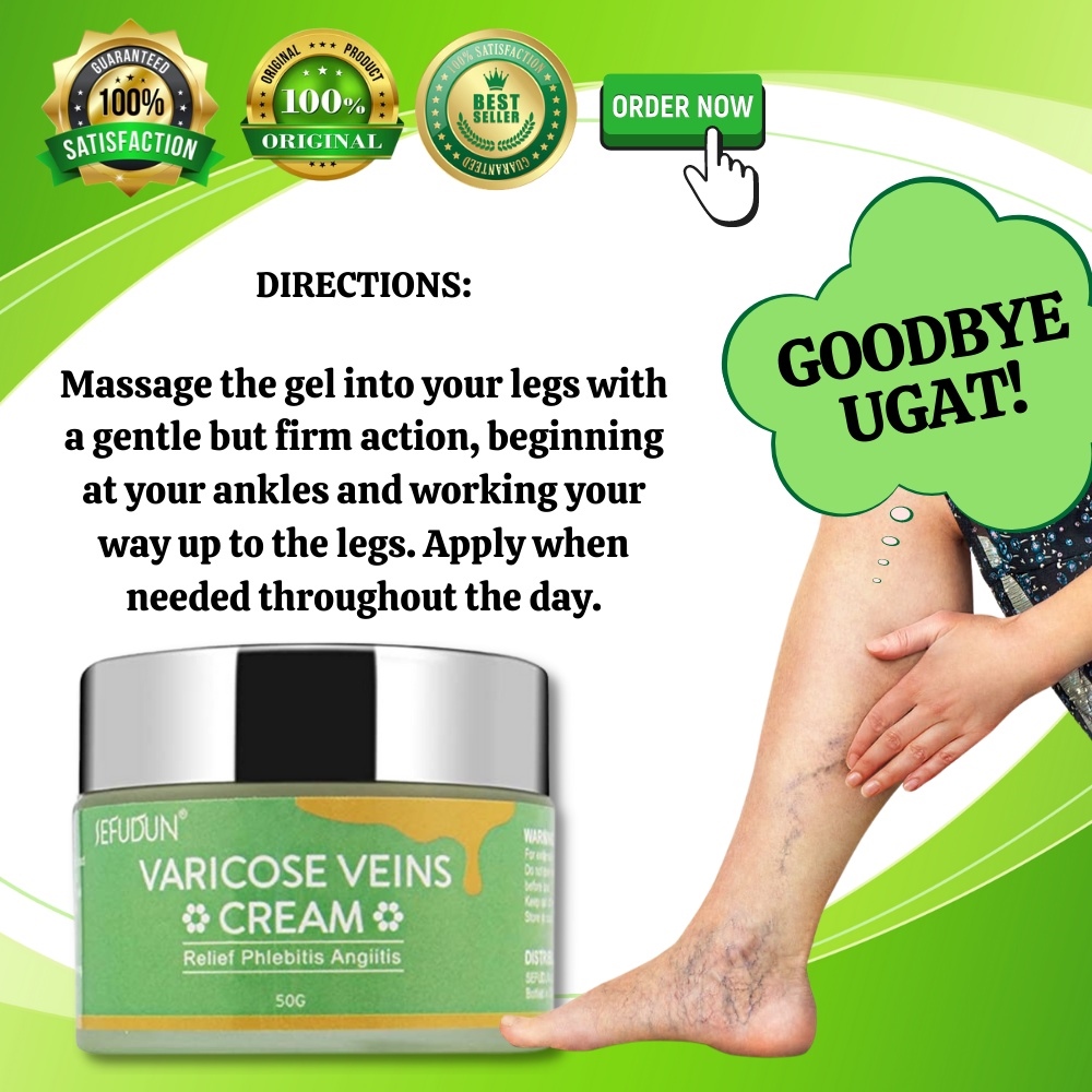 SEFUDUN Varicose Vein Remover ORIGINAL Effective Treatment Cream Spider ...