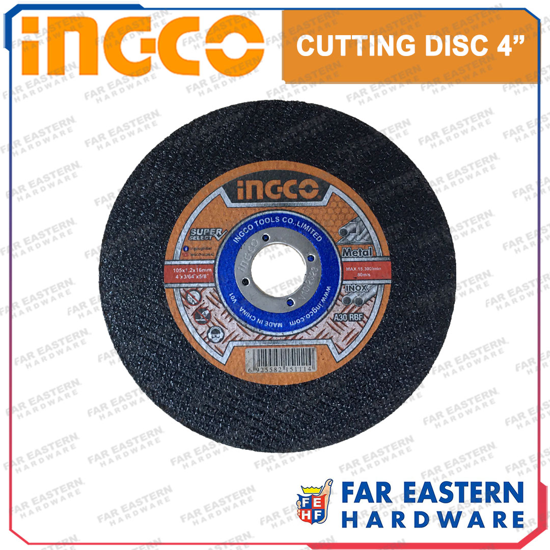 INGCO Cutting Disc 4" A30 RBF INAC | Lazada PH