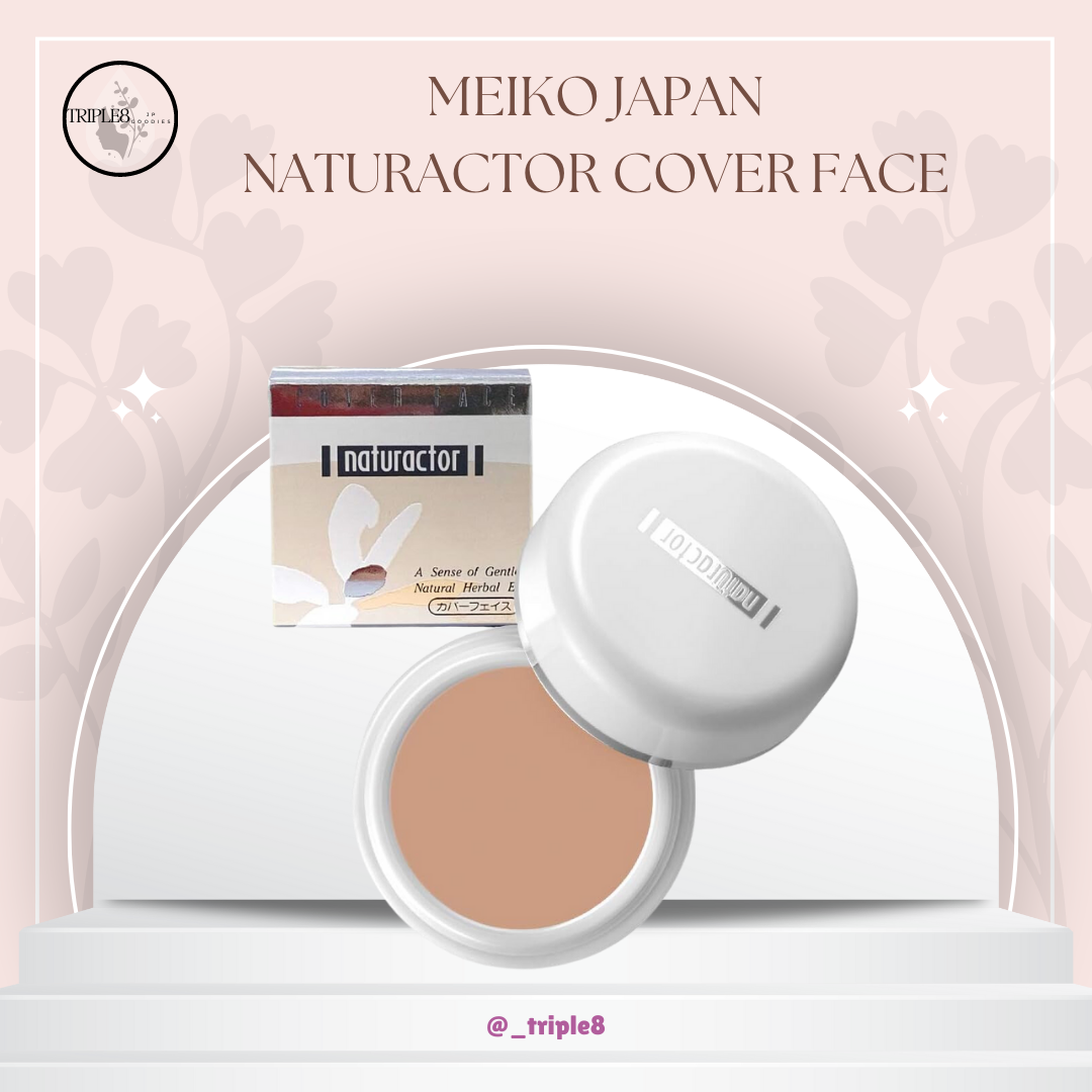 Meiko Japan Naturactor Cover Face 20grams | Lazada PH
