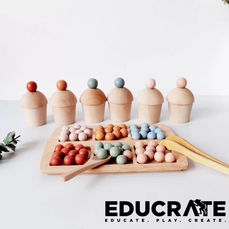 educratePH muted sorting and grouping cups/ sorting and transfer ...