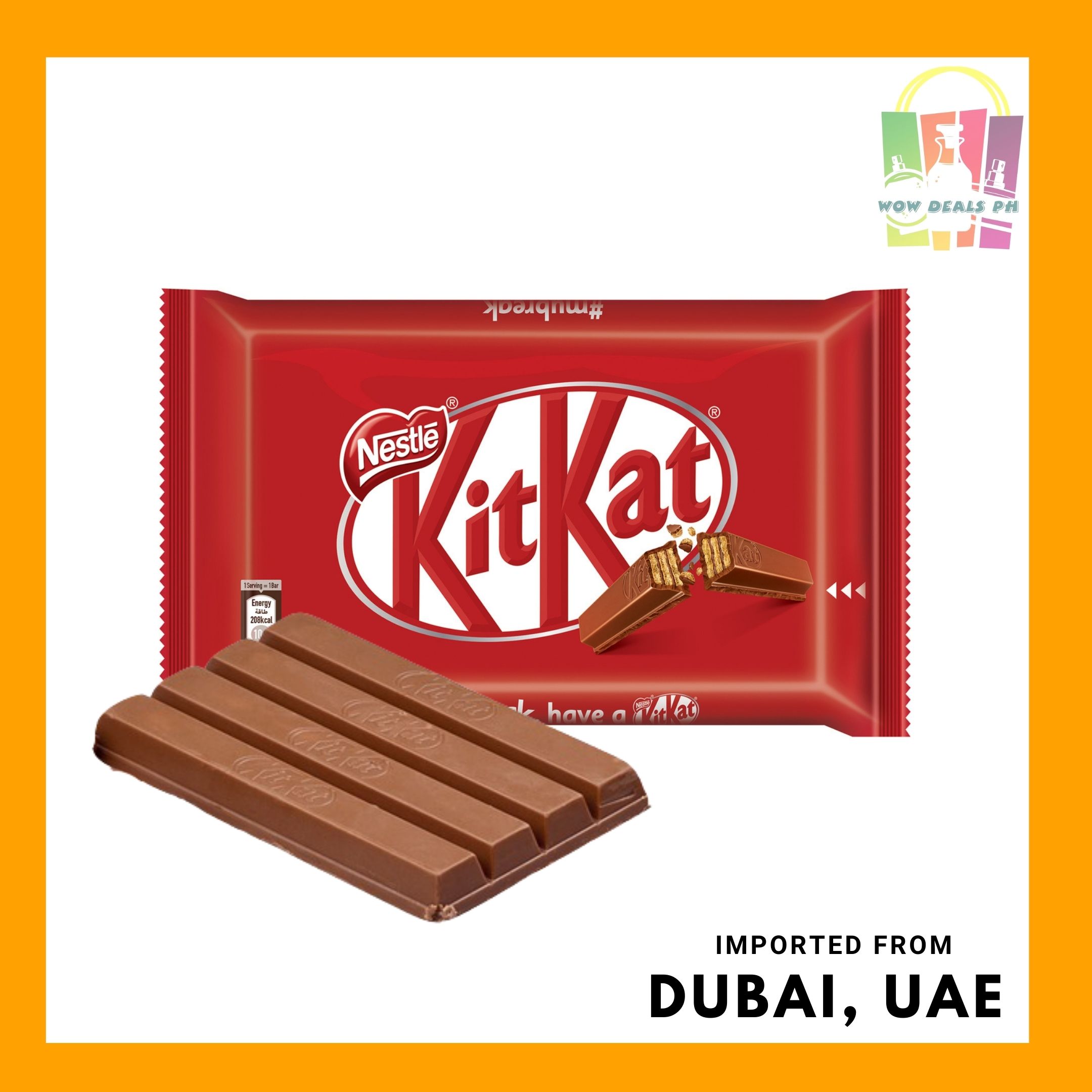 Kitkat Milk Chocolate 4 Fingers 41.5g April 2024 | Lazada PH