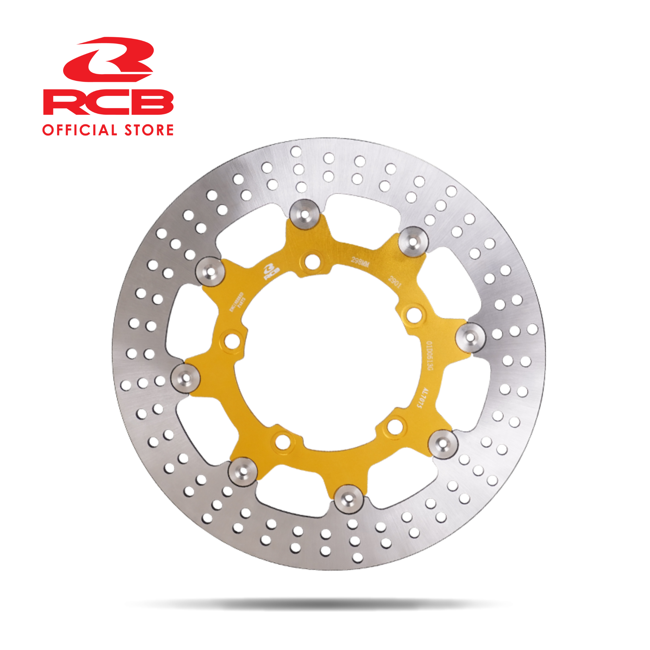 NEW! RCB Alloy Floating Brake Disc Plate S2 Series Front (F) for Yamaha ...