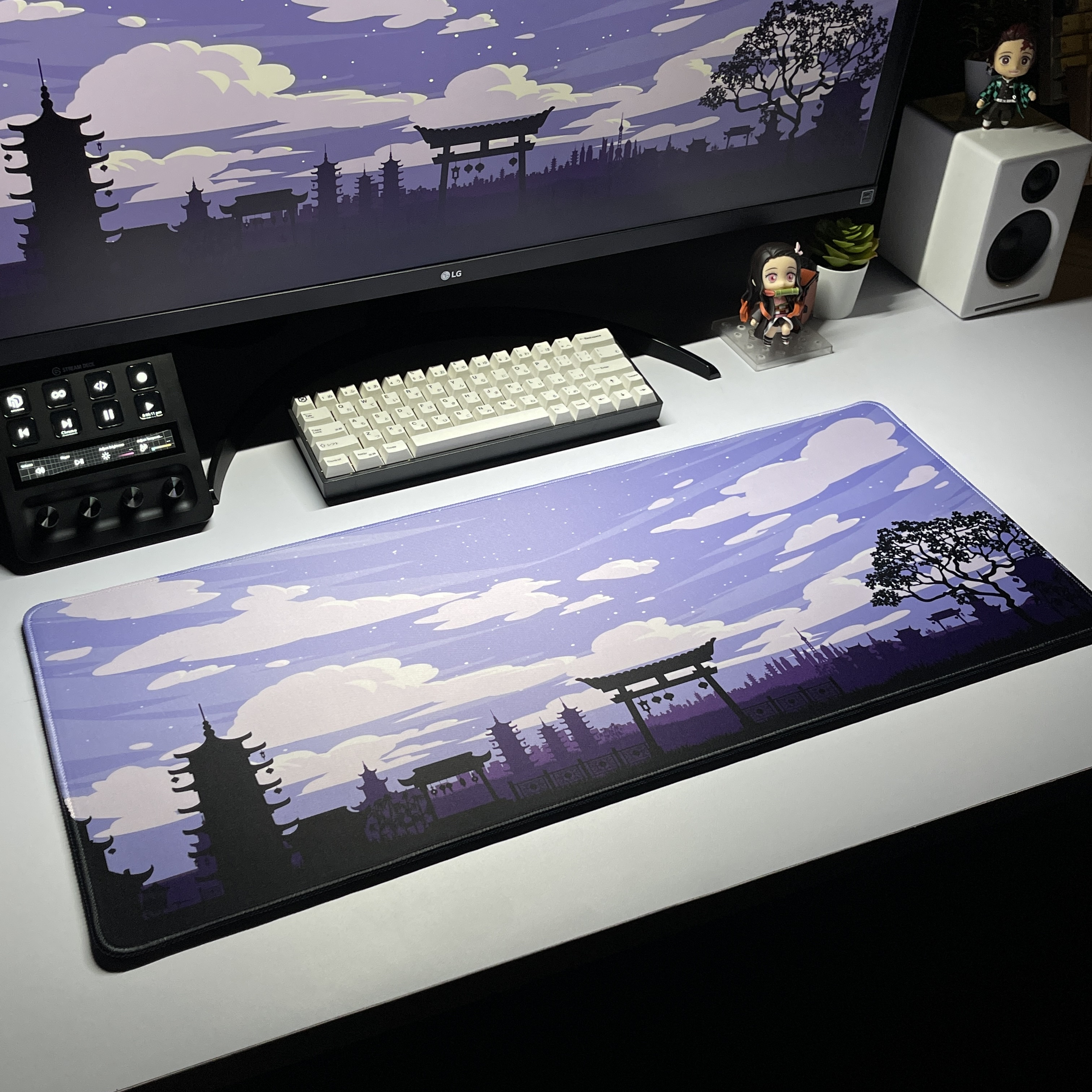 MD Mousepad | Inari Torii | Extended Mousepad | Large Gaming Mousepad ...