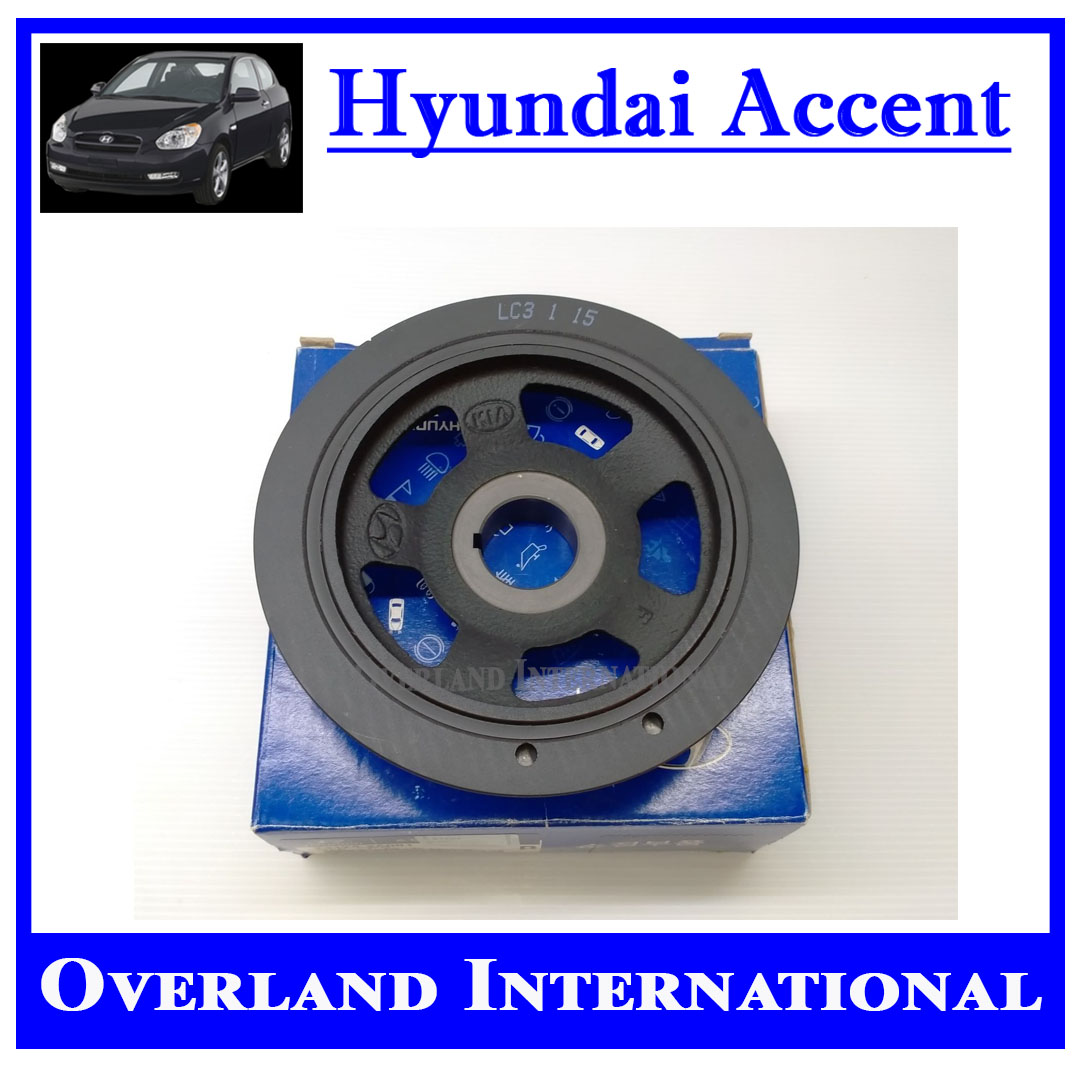 PULLEY DAMPER, For Hyundai Accent and Kia Rio, 23124-2A001 | Lazada PH