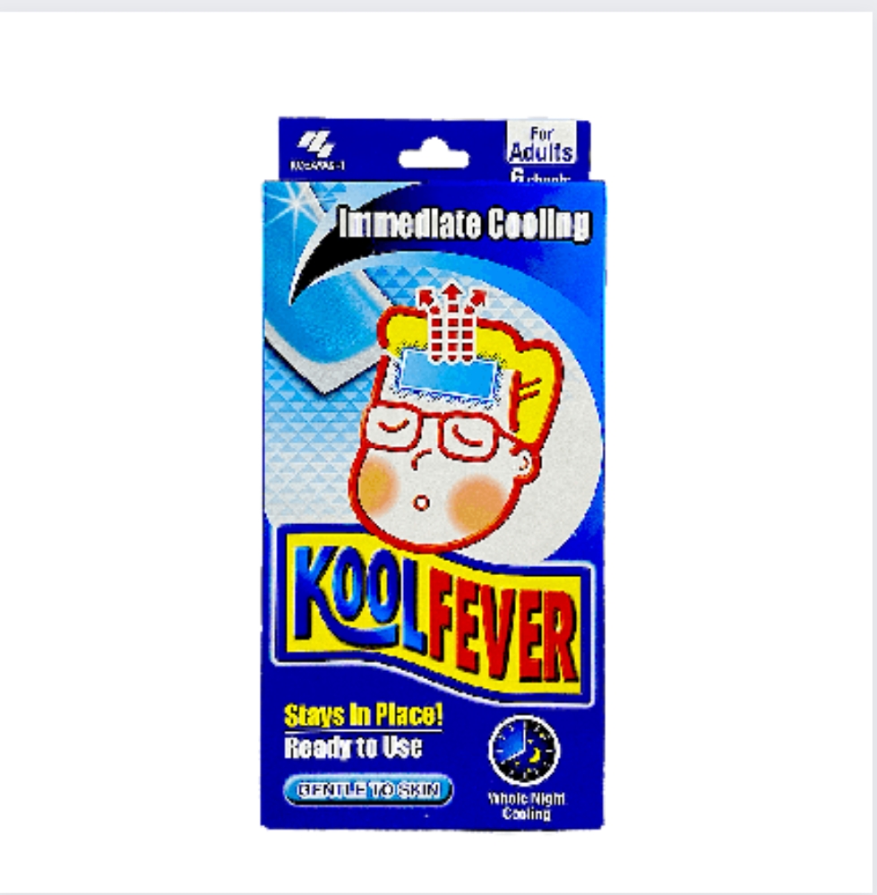 Kool Fever Whole Night Cooling for Kids and Adult 6 Sheets | Lazada PH