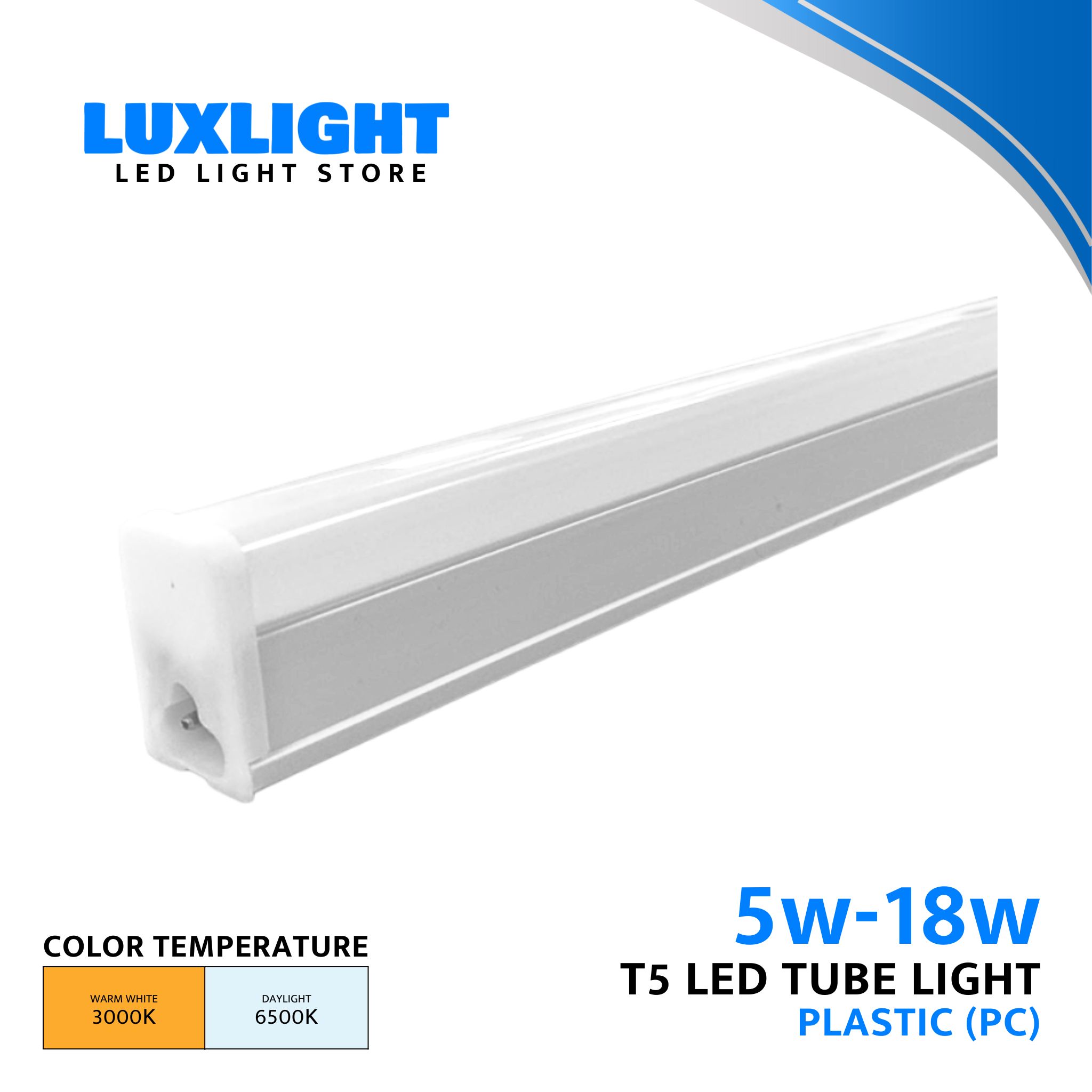 Lux Light T5 LED Tube Lamp Daylight/Fluorescent T5 LED Tube/5W 30cm/10W ...