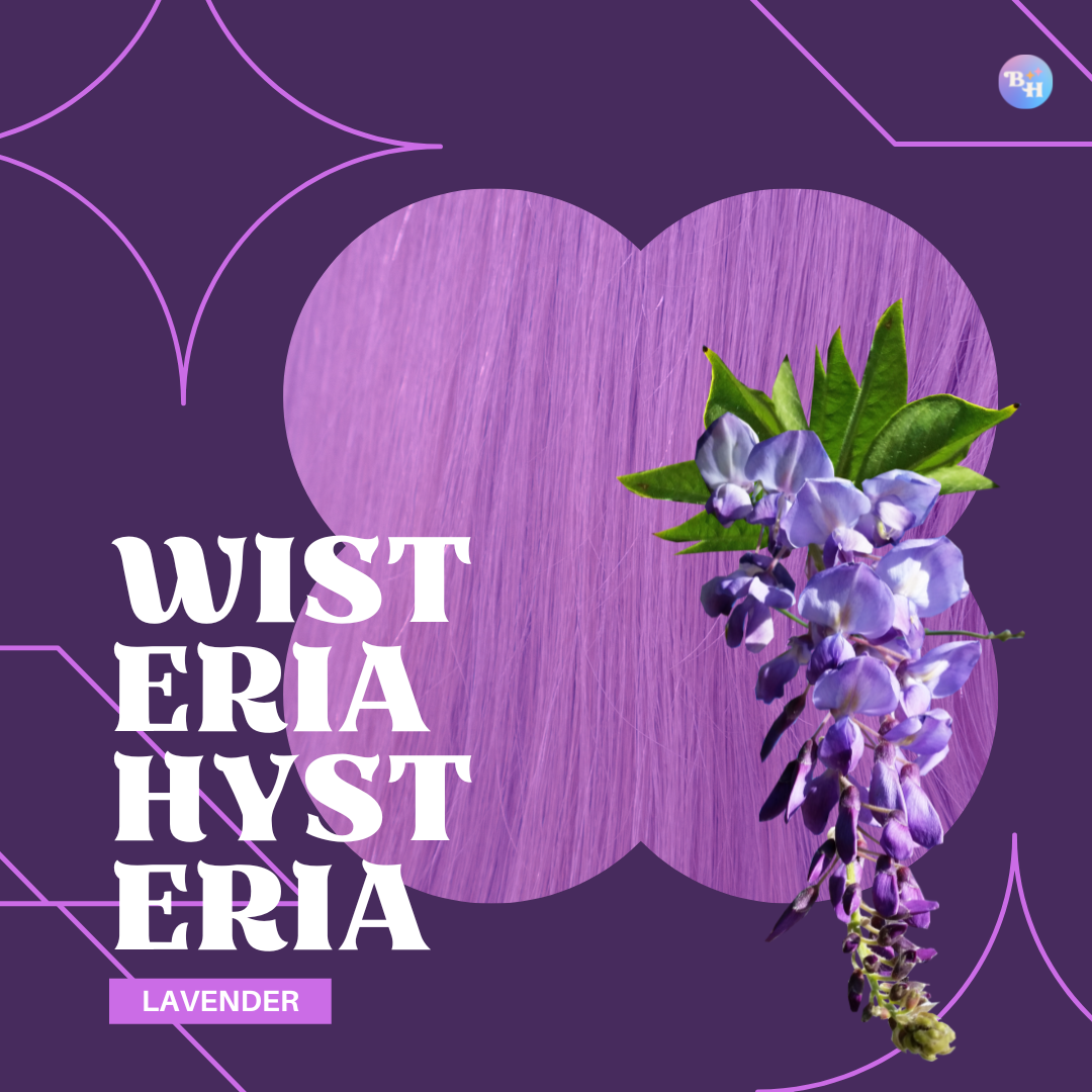Wisteria Hysteria Color Flash Semi-permanent Hair Dye by Bahaghari Hair (Lavender) | Lazada PH