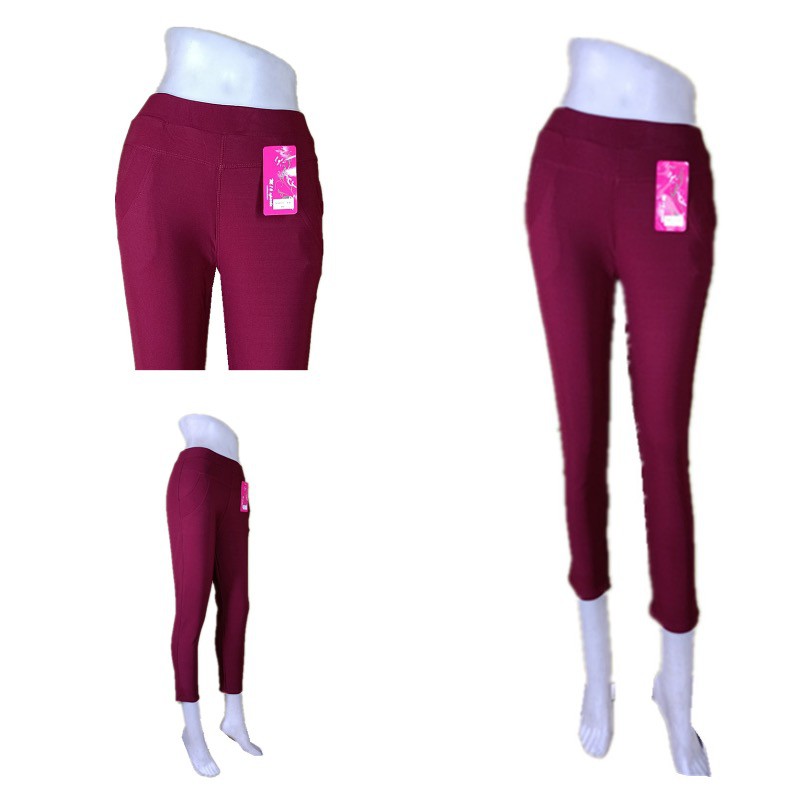 Lady's Stretchable Pant For Office Wear #9901 | Lazada PH