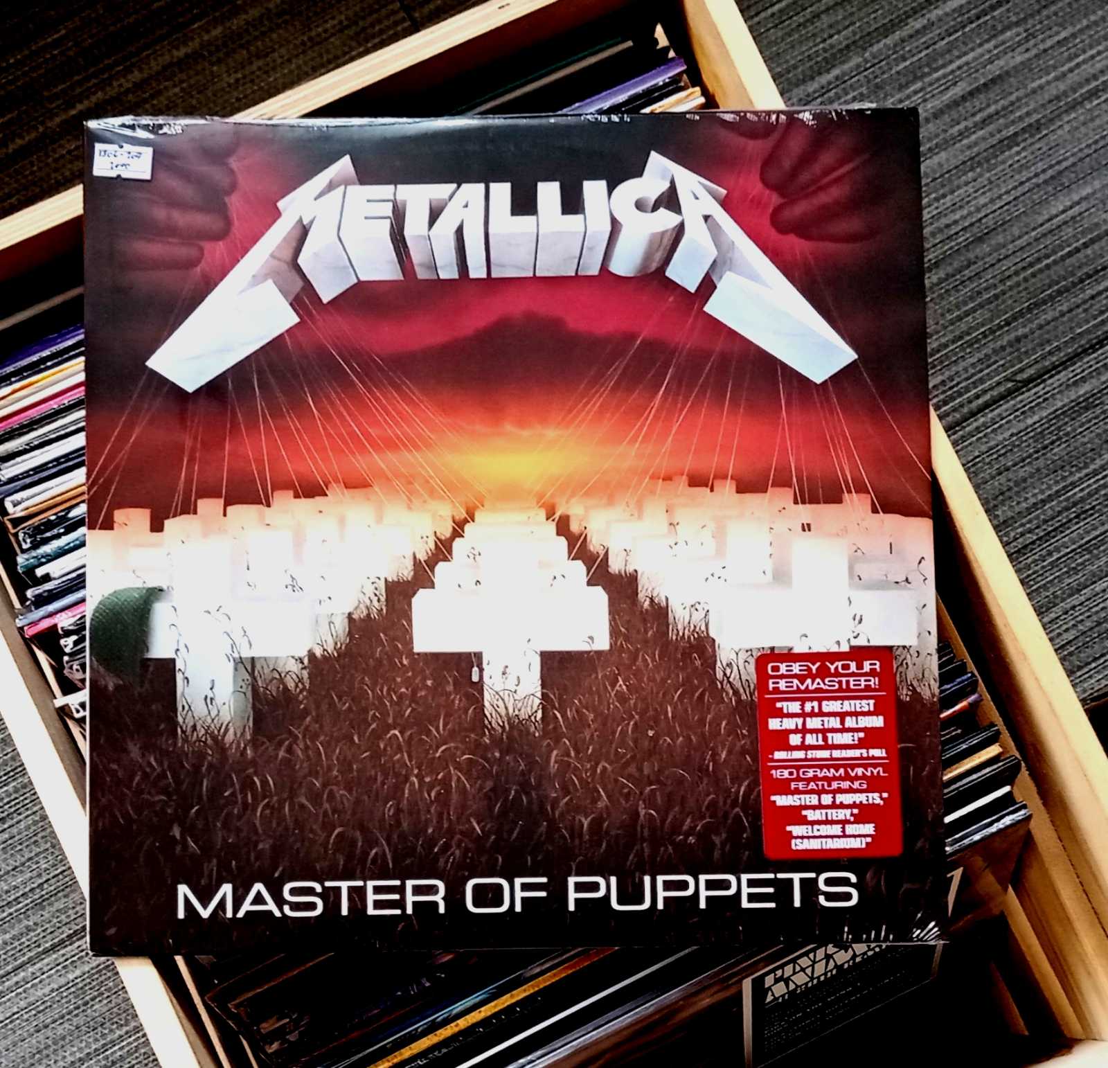 Metallica – Master Of Puppets | Vinyl LP Plaka The Grey Market Records ...