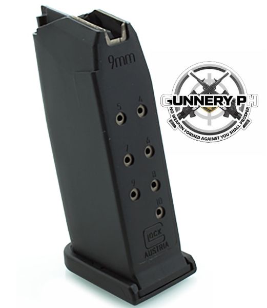 Gunnery PH | GLOCK 26 9MM 10 ROUND MAGAZINE | Lazada PH