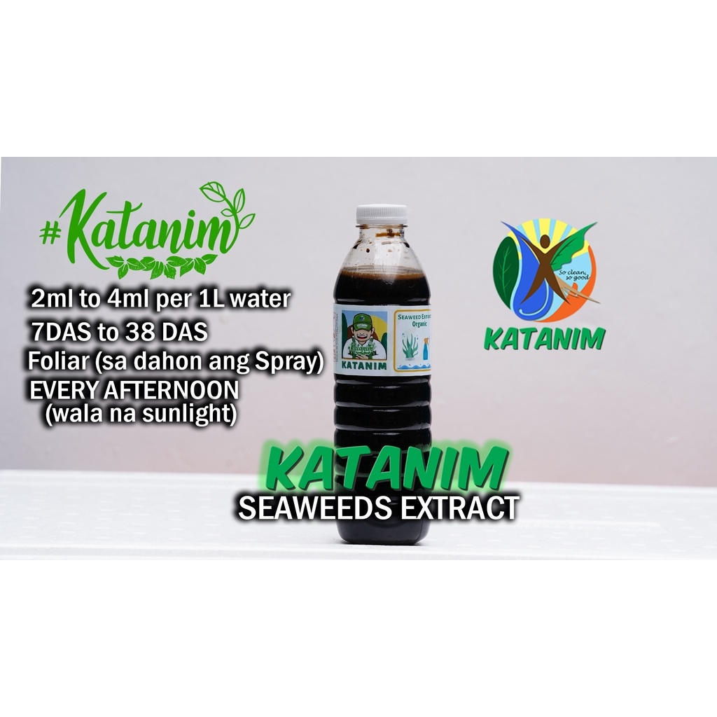 Katanim Seaweed Extract 500ml Organic Foliar for Lettuce and Other ...