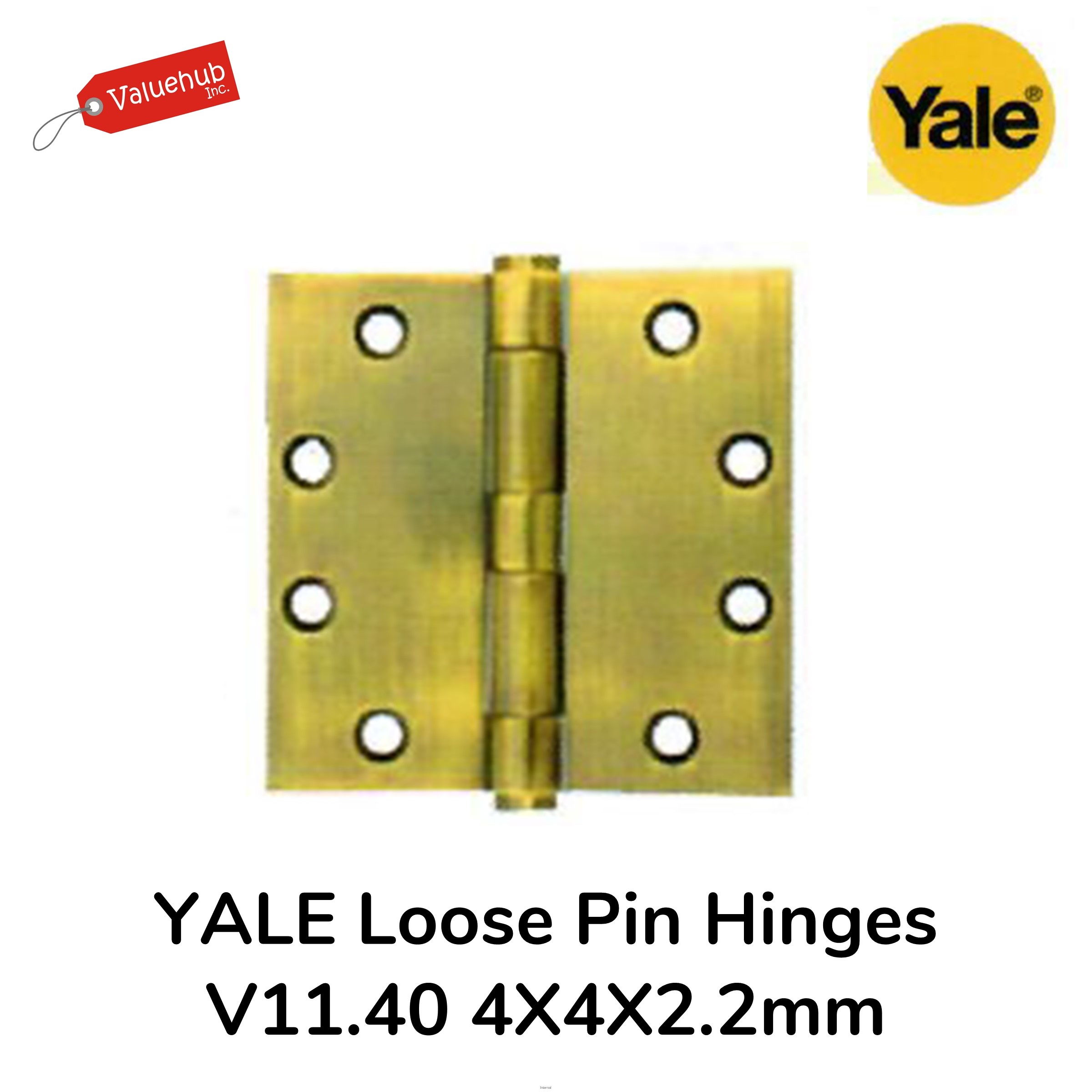Yale Loose Pin Hinges Visual Packed (Pair) | Lazada PH