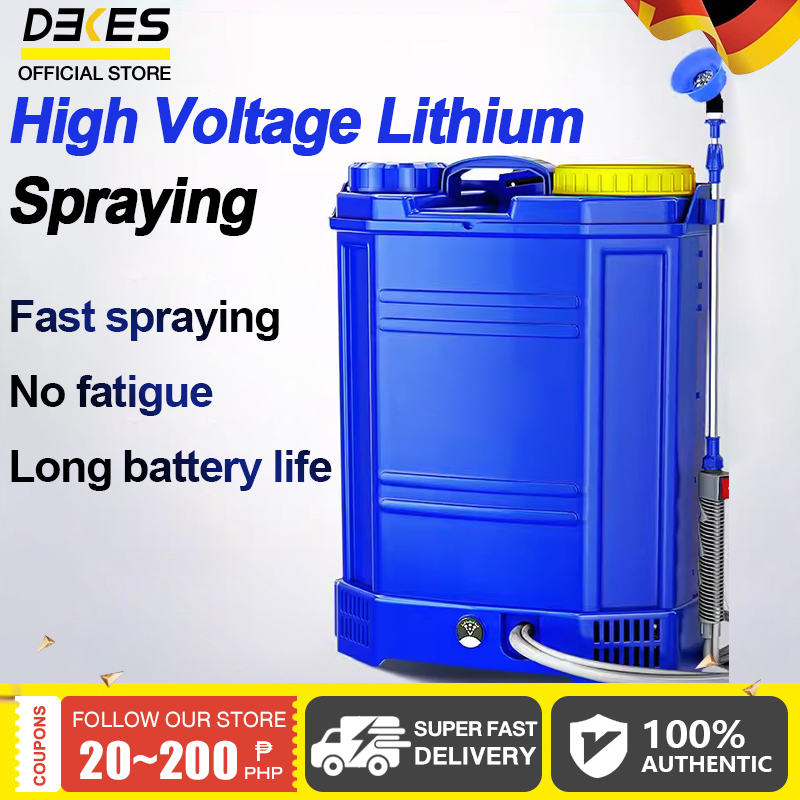 DEKES Battery Powered Sprayer 20L, Electric Sprayer, Garden Sprayer ...