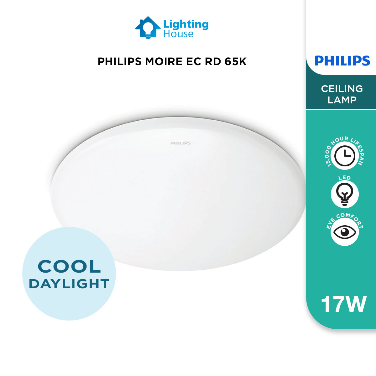 Lighting House Philips Moire Ceiling Lamp | Lazada PH