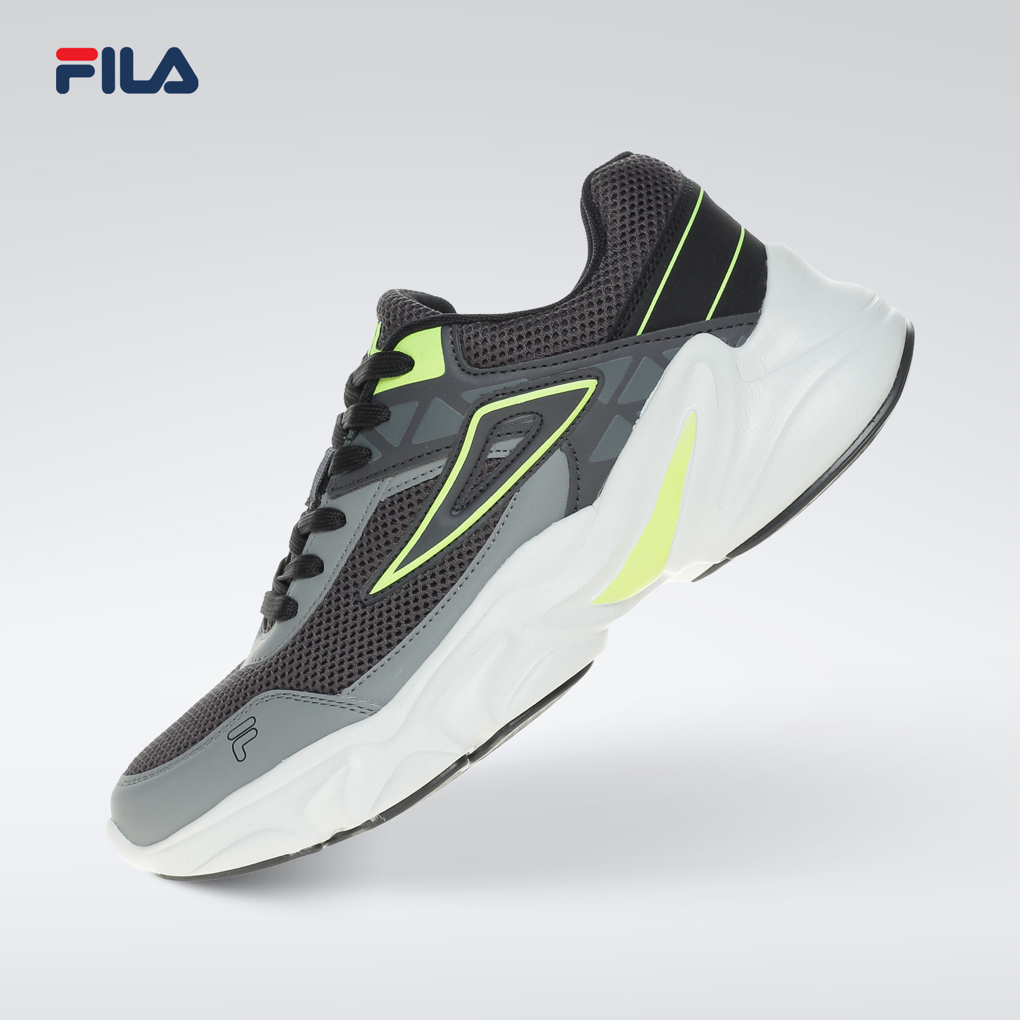 Fila Flow Victory Run Men's White/Yellow | Lazada PH