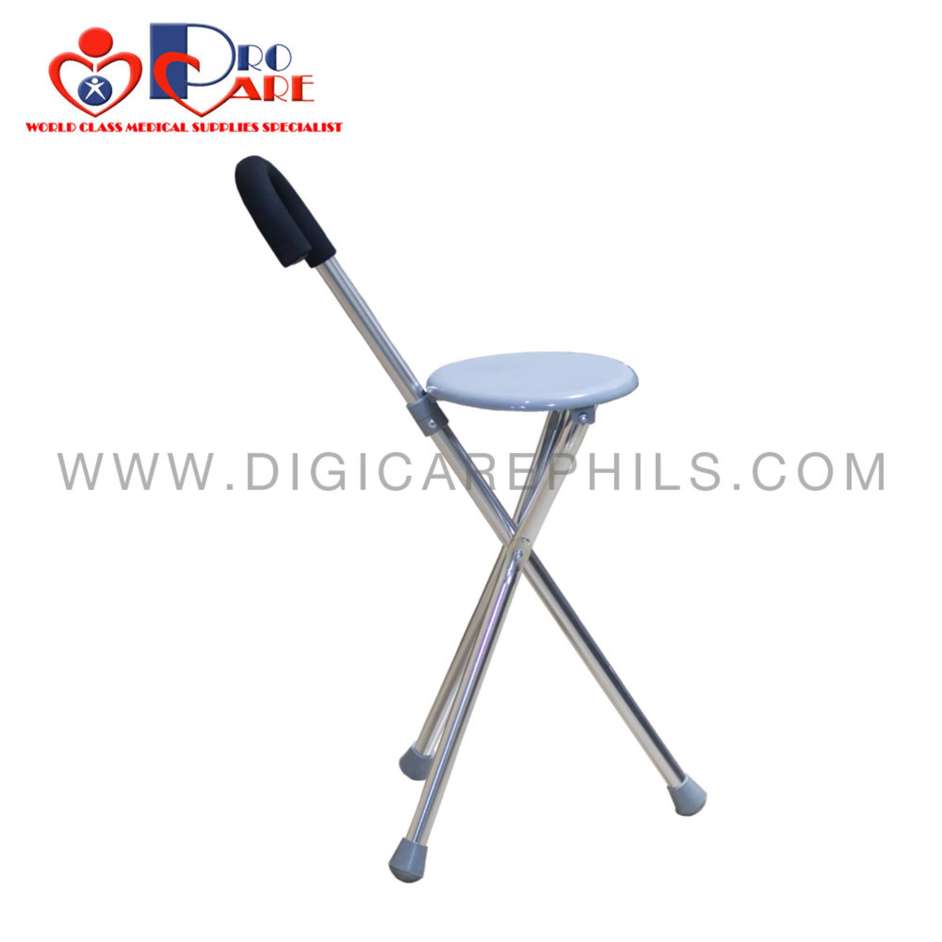 Procare Foldable Walking Cane with Seat | Lazada PH