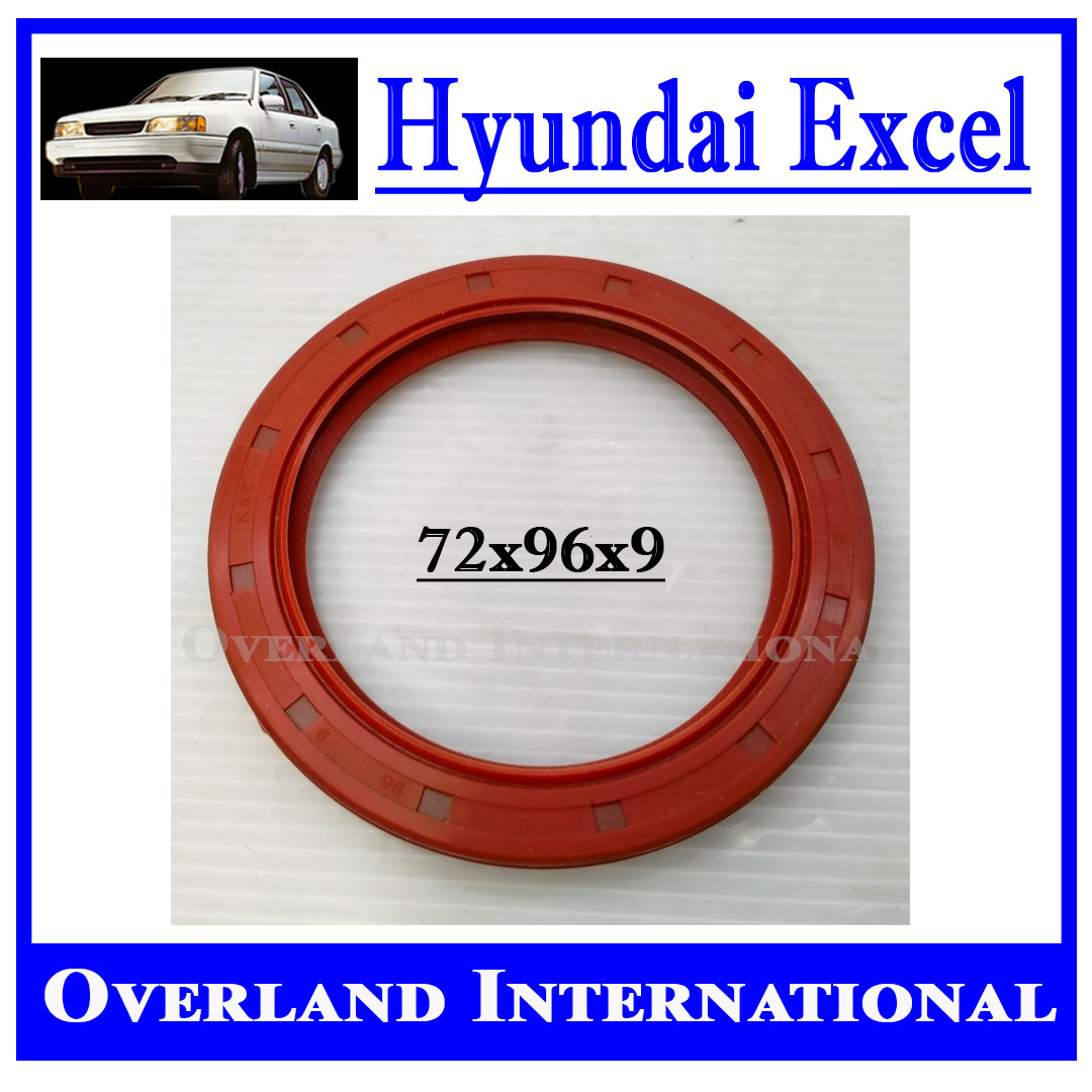 OIL SEAL, CRANKSHAFT, Rear, (72x96x9), For Excel, 21443-21010 | Lazada PH